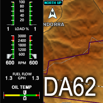 Aviatek G1000 NXi - Diamond DA62 | Aviatek Flight Simulators